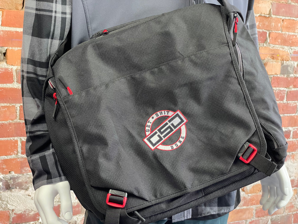 GSD Patch Messenger Bag – GSD Apparel - Get Shit Done Clothing And Gear